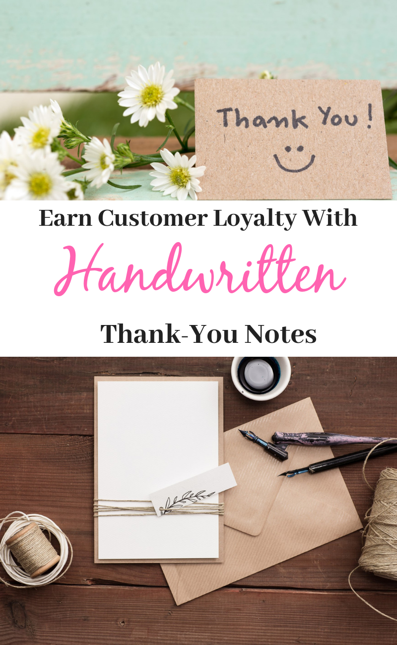 Handwritten Thank-You Notes for Lifetime Customer Loyalty - ProductCart ...